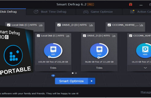 IObit Smart Defrag Pro 8.4.0.259 + Portable - LeSScro