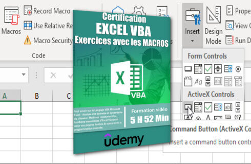 EXCEL VBA 2023 + Exercices avec les MACROS - LeSScro